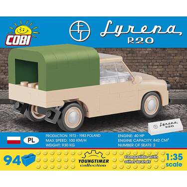 Cobi 24538 Youngtimer Collection Syrena R20 | duo-shop.de