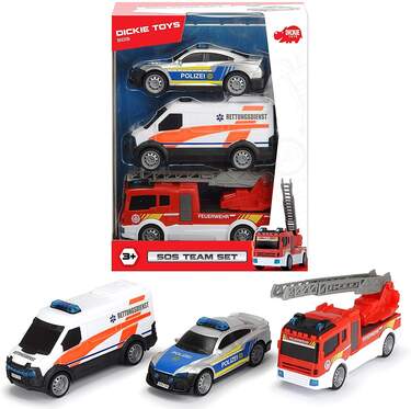 Dickie Toys SOS Team Set 3-teilig | duo-shop.de
