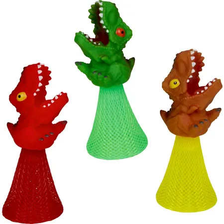 Die Spiegelburg Spring-Dino T-Rex World, 1 Stück, 3-fach sortiert | duo ...