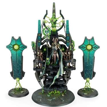 Games Workshop Warhammer 40.000 Necrons Szarekh der stille König | duo ...