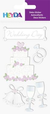 Heyda Sticker Mix Hochzeitstag | duo-shop.de