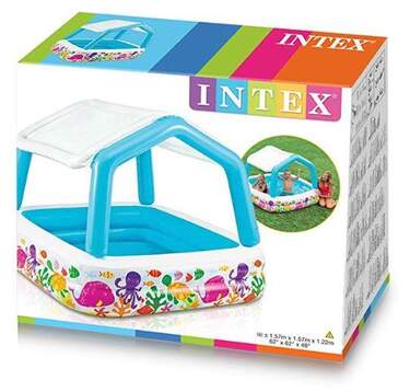 Intex Deluxe Pool Sun Shade mit Sonnendach | duo-shop.de