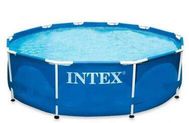 Intex Metal Frame Pool Set Rondo Ø 366 x 76 cm | duo-shop.de