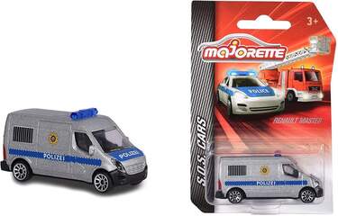 Majorette Renault Master Polizei, deutsche Version | duo-shop.de