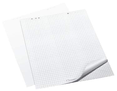 Q-Connect Flip Chart-Block, Flip Chart-Papier - Zubehör Flipchartblock ...