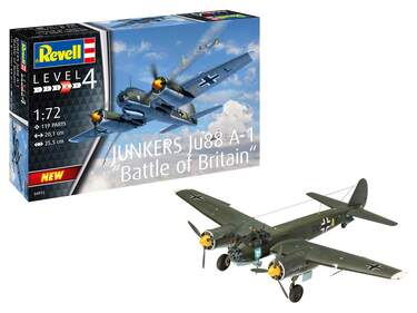 Revell Junkers Ju88 A-1 Battle of Britain | duo-shop.de