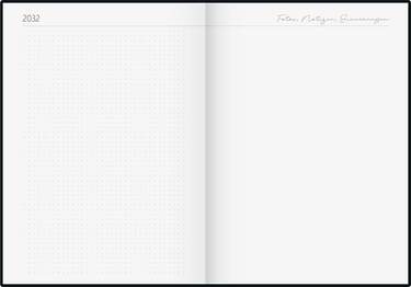 rido/idé 10-Jahres-Kalender „10 Years of Moments“ A4 grau: 1 Seite = 1 ...