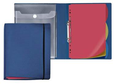 Veloflex Arbeitsmappe Diamond A4 blau | duo-shop.de